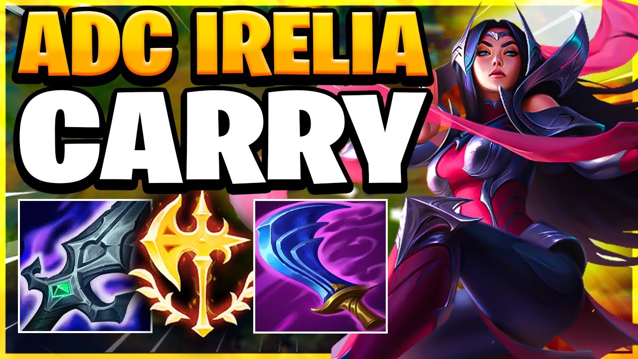 I played Irelia ADC in Wild Rift and it WORKED! Irelia Build and Guide ...