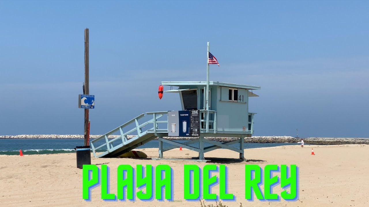 Playa Del Rey Beach Day - California - YouTube