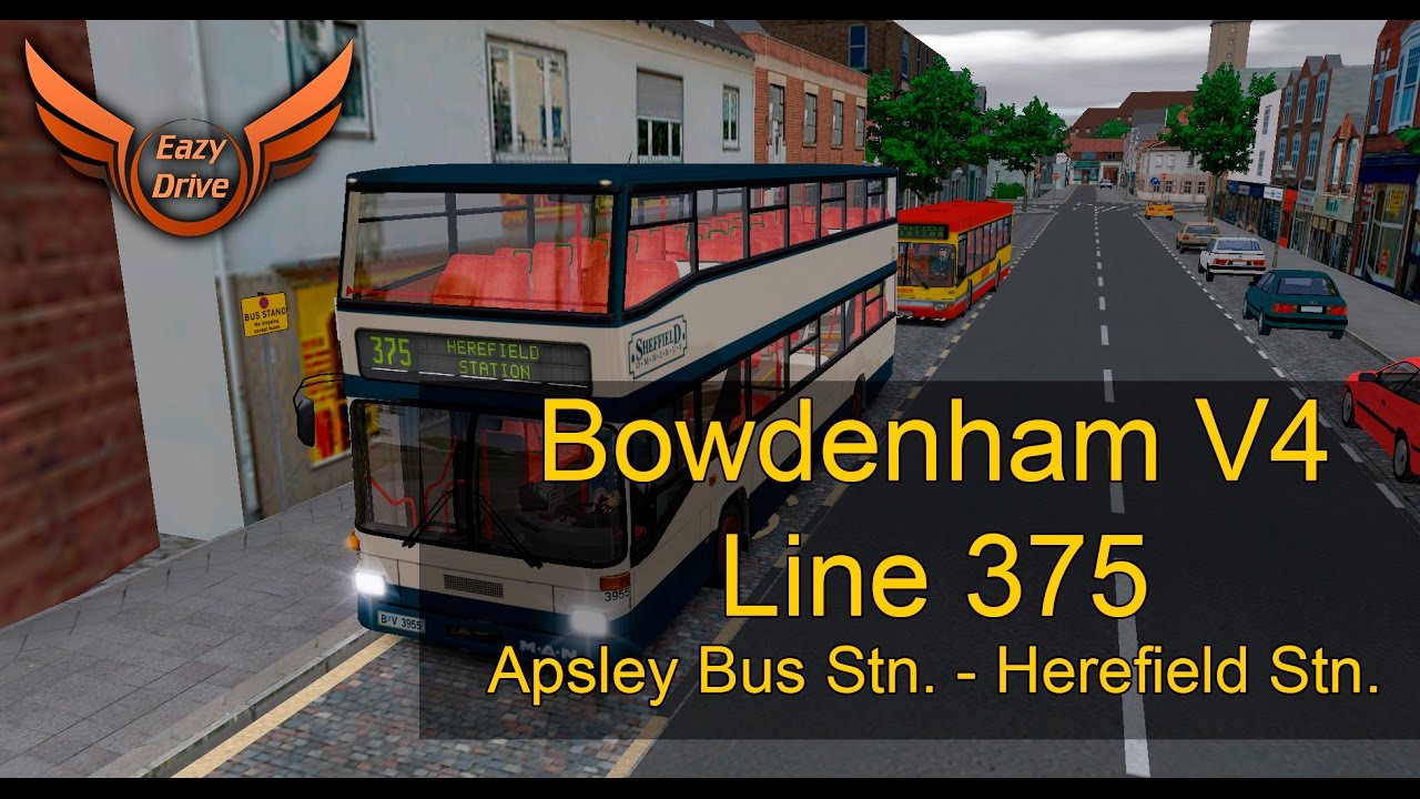 OMSI 2 - Bowdenham v4 Line 375 MAN SD202-D92 - YouTube