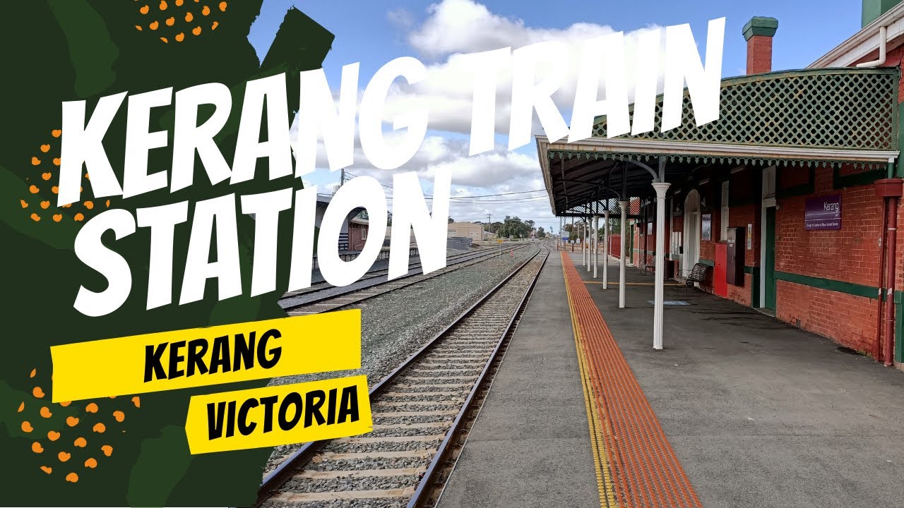 Kerang Train Station and Railyard Victoria Australia - YouTube