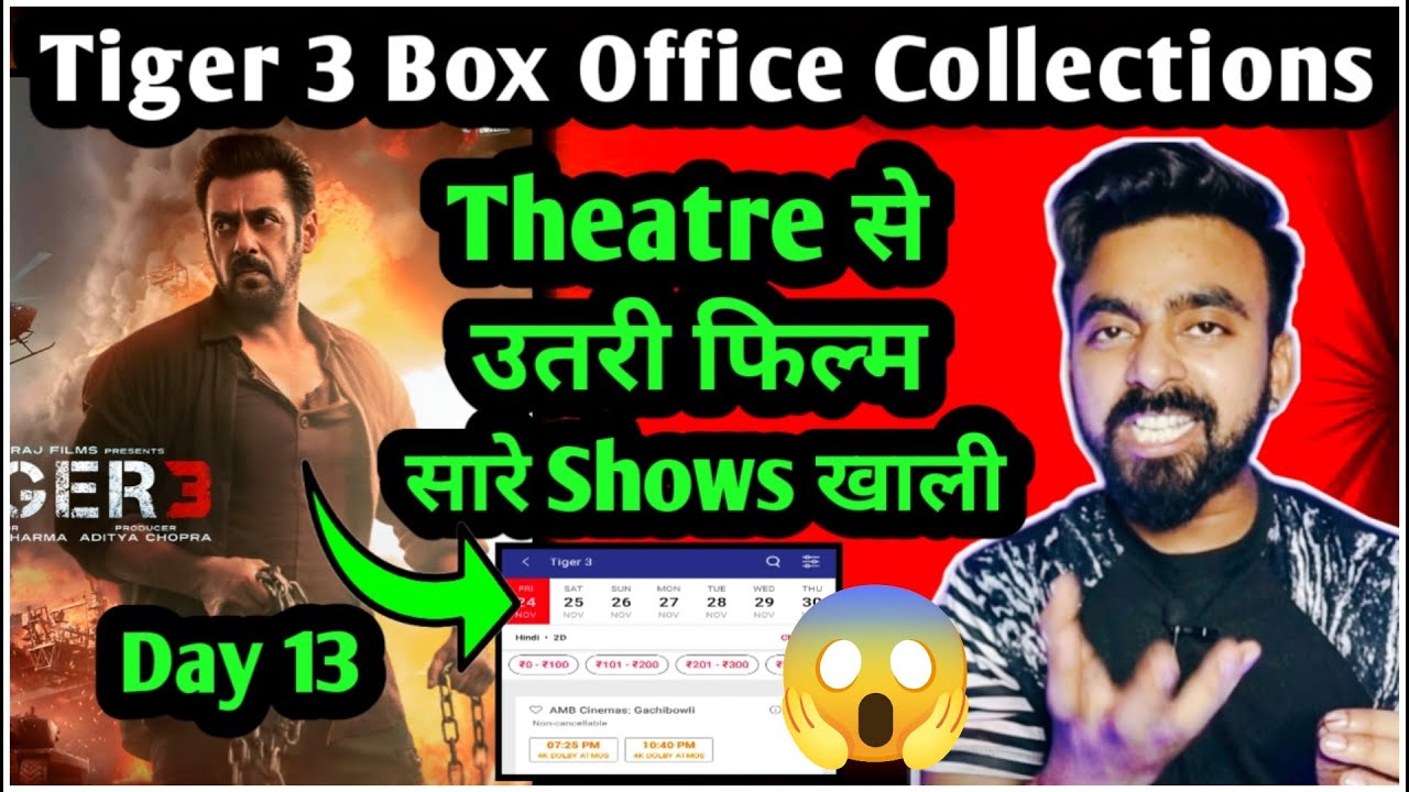 Tiger 3 Box Office Collections | Tiger 3 Box Office Collection Day 13 ...