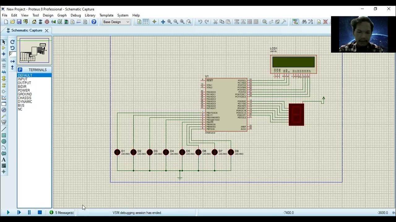 responsi partikum semester 2 tentang proteus - YouTube
