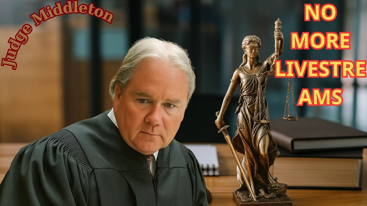Judge Middleton Says Goodbye | The Final Livestream Address - YouTube