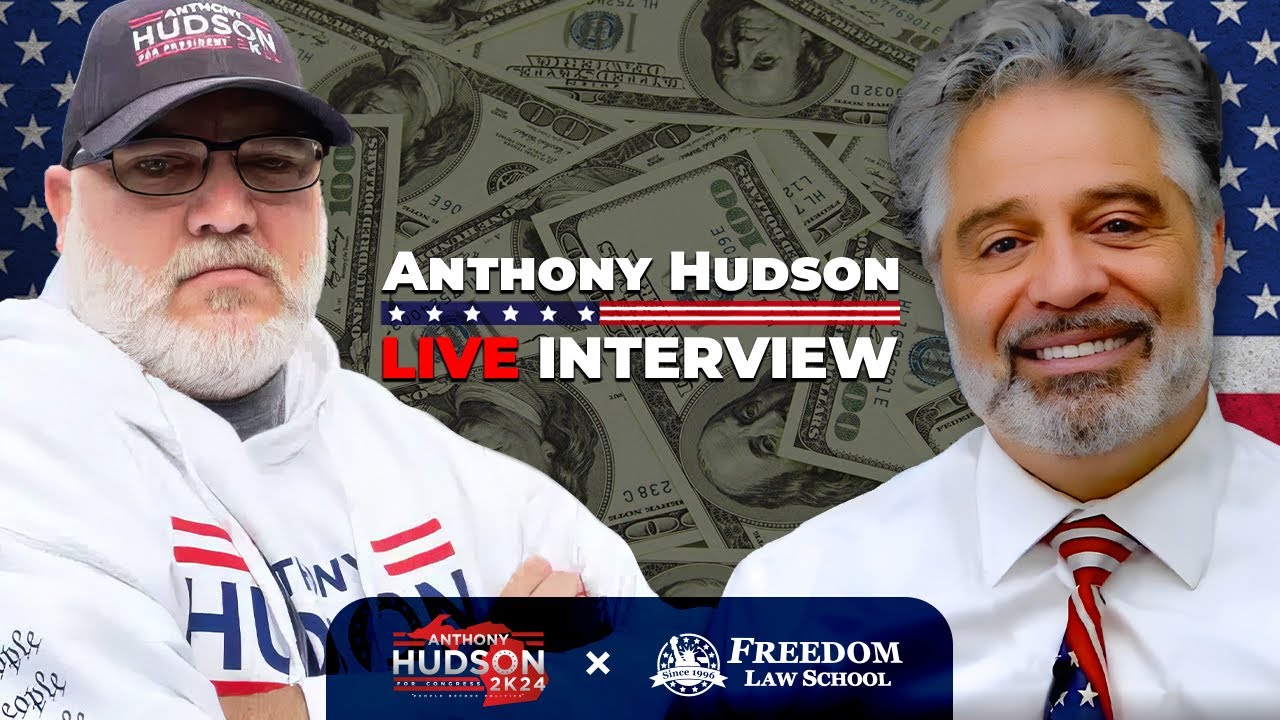 Peymon interviews freedom candidate Anthony Hudson, for U.S. Congress ...