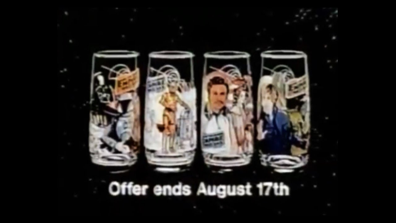 Star Wars: The Empire Strikes Back: Burger King Collector Glasses (fast ...