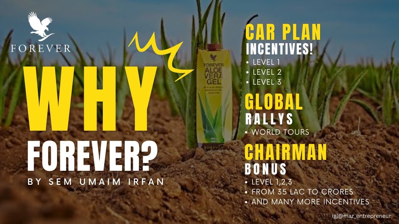 Why Forever | By Senior Manager Umaim Irfan | Forever Living Products ...