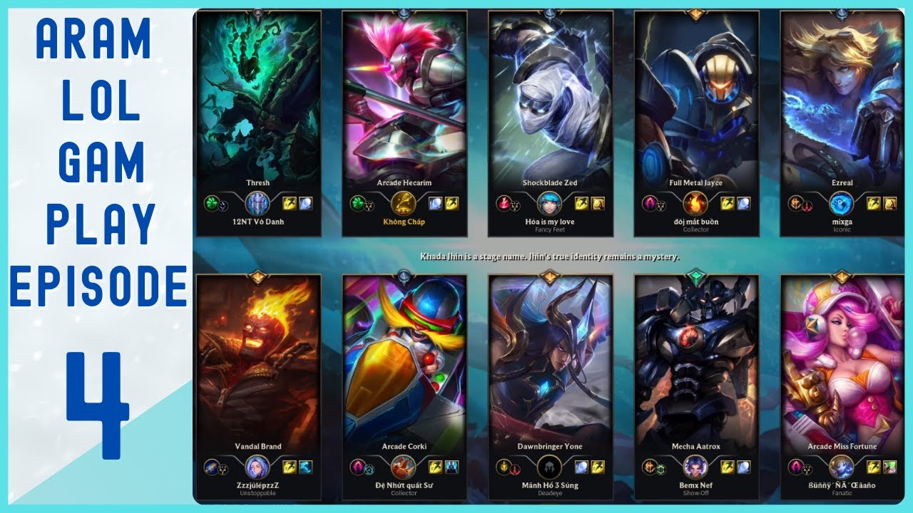 |Episode 4 | Aram League of Legends Noob Gameplay [Season 13] - YouTube