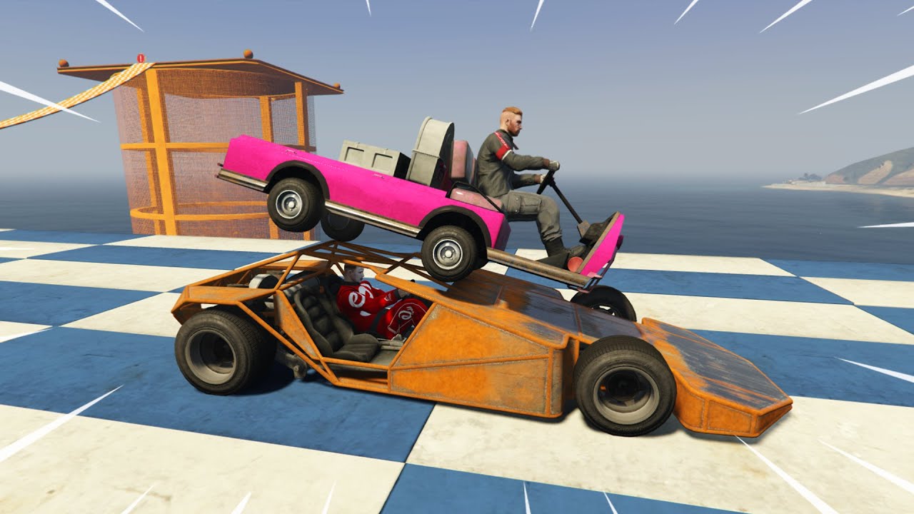 Succeeding with the power of teamwork on these GTA 5 Races.. - YouTube