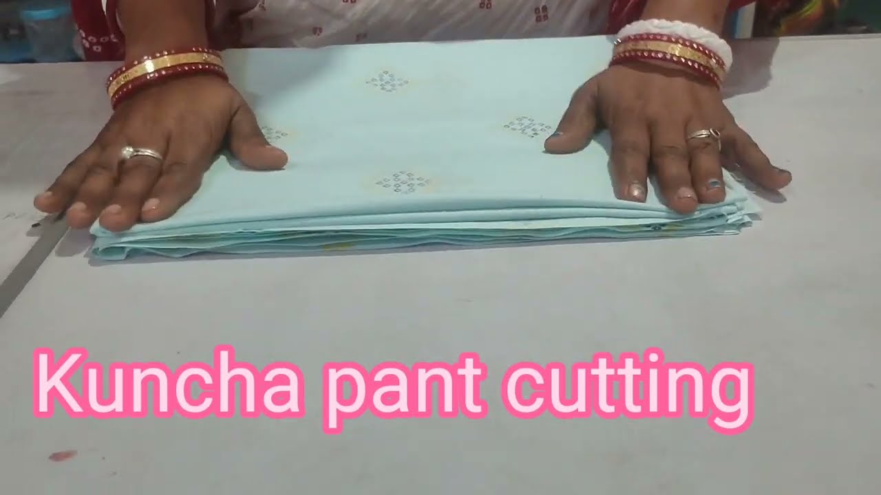 kuncha pant cutting ️ - YouTube