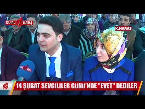 14 Şubat Sevgililer Günü'nde 'Evet' Dediler