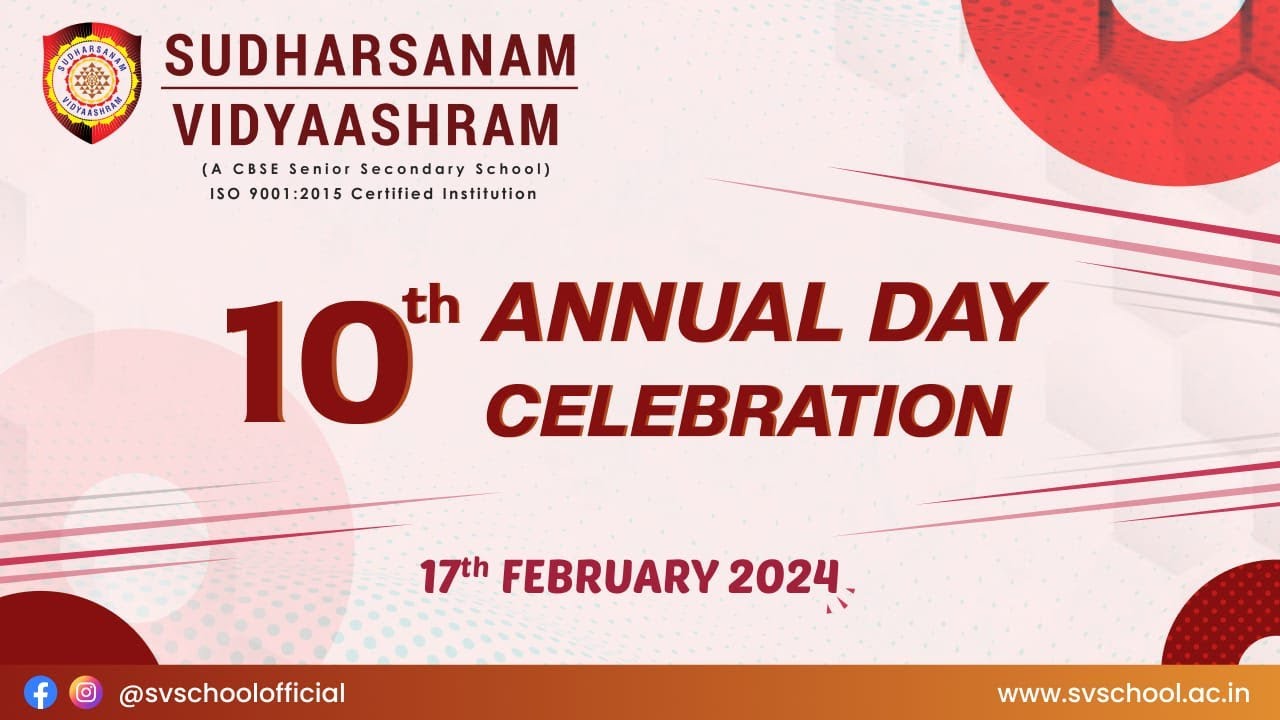 10th Annual Day Celebration | Annual Day Pre KG to V | Junior | SV ...