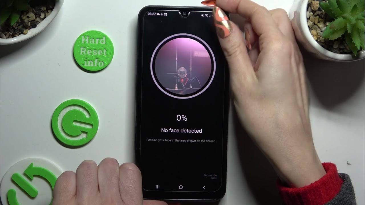 How to Set Up Face Unlock on SAMSUNG Galaxy A15? - YouTube