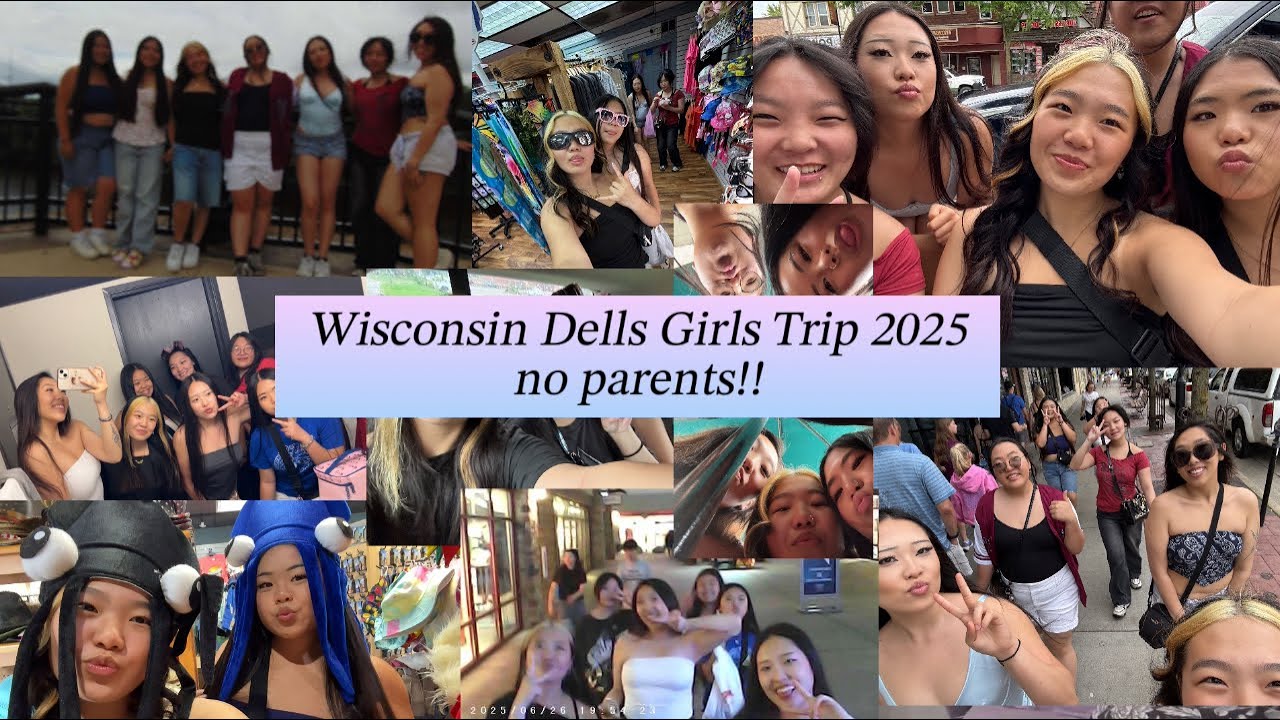 wisconsin dells girls trip 2025!! - YouTube