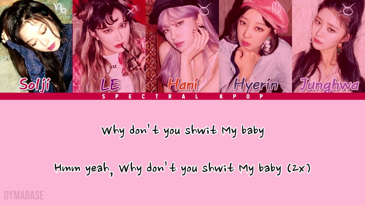 🔴 EXID (이엑스아이디) - DDD (덜덜덜) [Hangul/Romanization/English] Color Coded ...