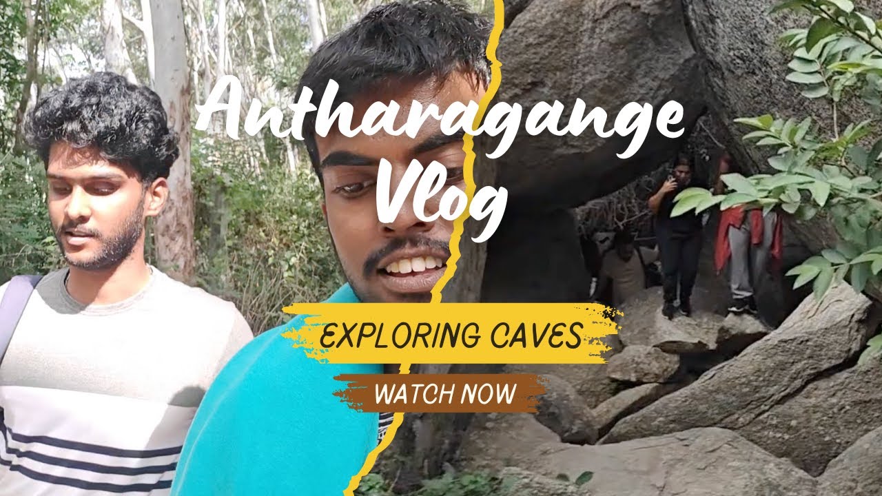 I Went on My First Ever Trek – Antharagange Cave Trek Adventure - YouTube