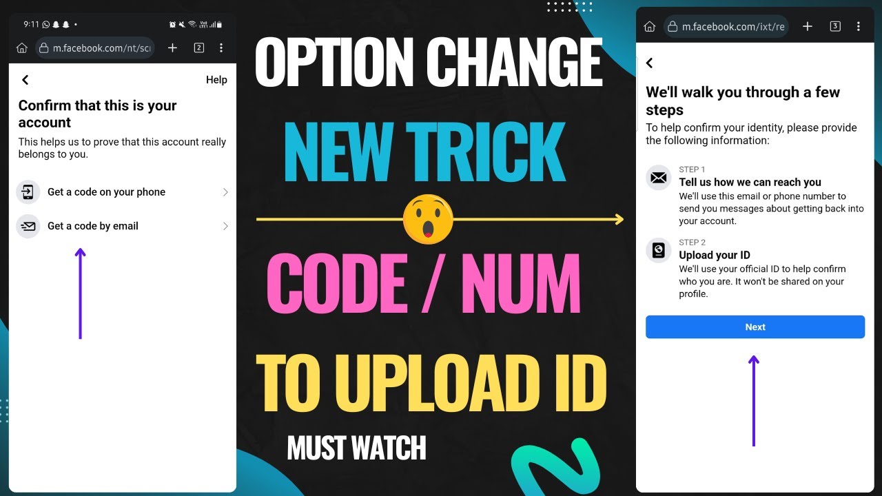 New Option Change Trick In Locked Account 2025 || Code To Upload Id Option || Akky Tricks - YouTube