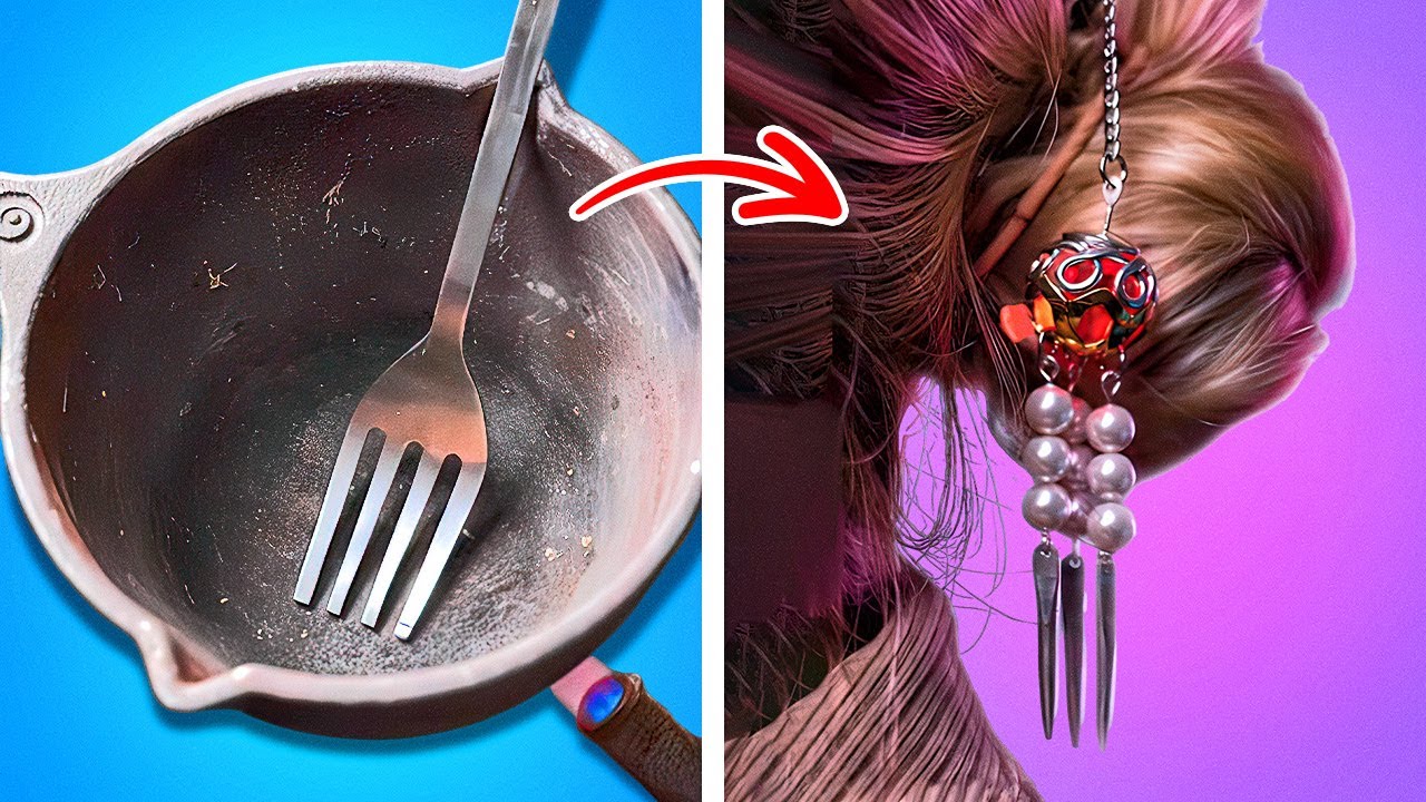Adorable Jewelry Pieces You Can Make From Unusual Materials - YouTube