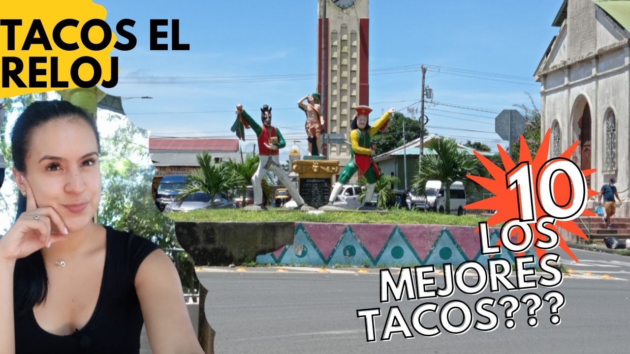Tacos el Reloj en Diriamba Carazo 🇳🇮🇳🇮 Cuna del Güegüense - YouTube