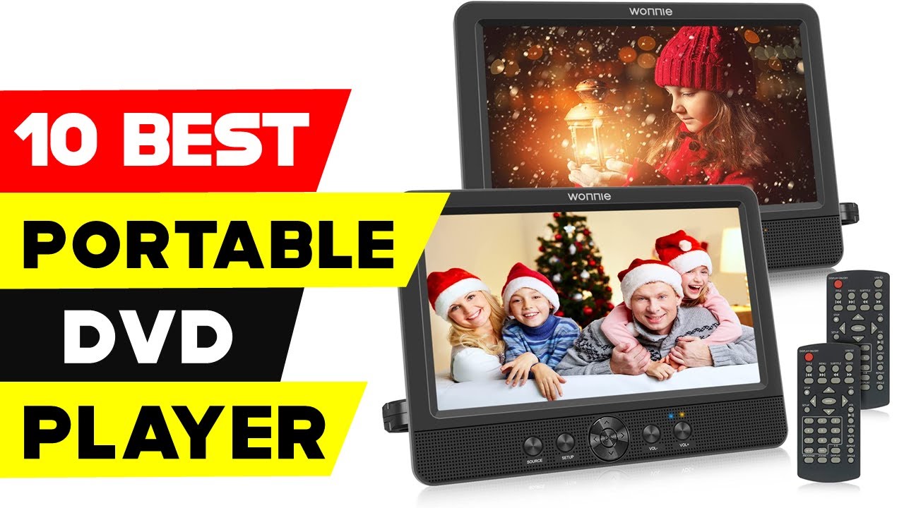 Top 10 Best Portable DVD Player 2022 on Amazon - YouTube