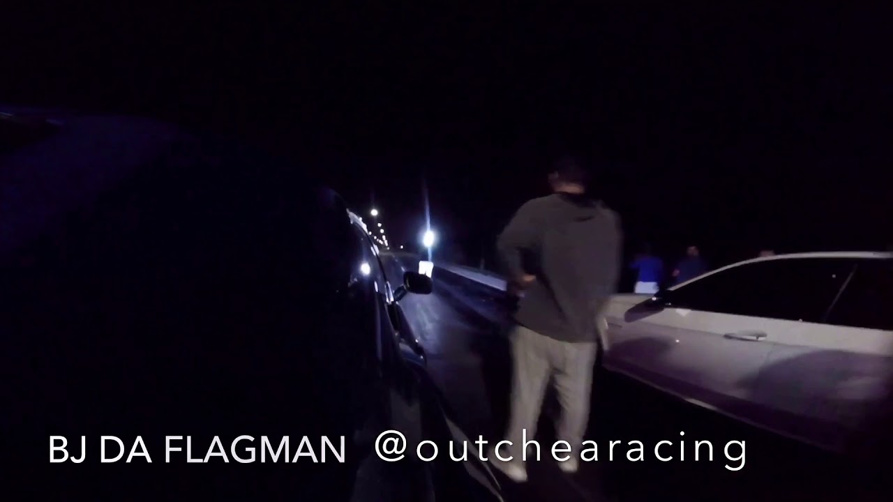 Night of street racing at Da Pad + Turbo camaro close call - YouTube