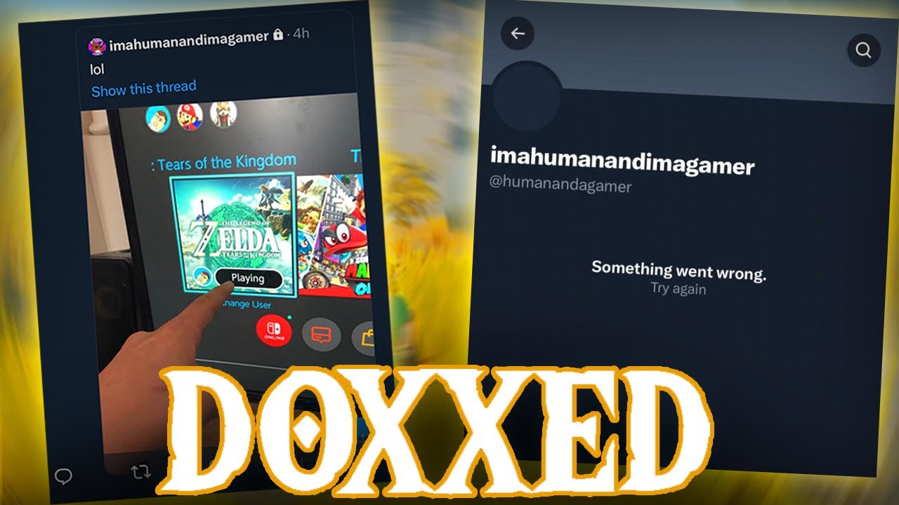 Nintendo DOXXES Totk Leaker - YouTube