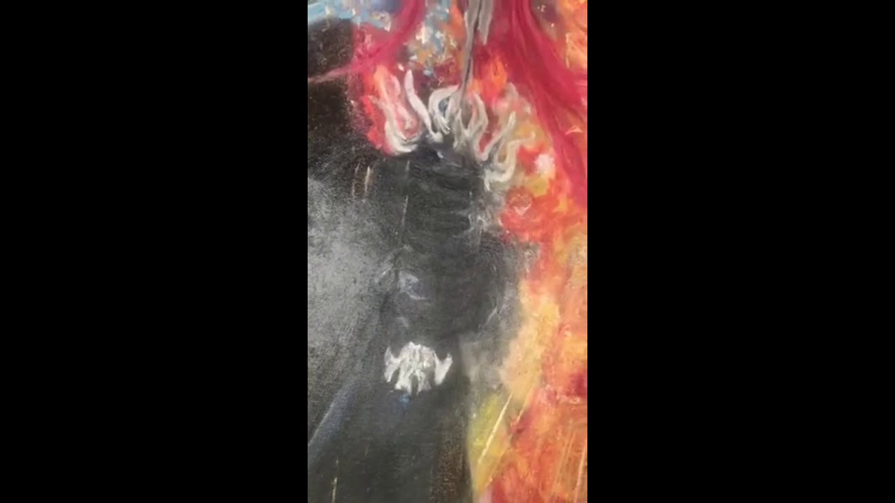 Universe art (Alexander) - Inner power painting - YouTube