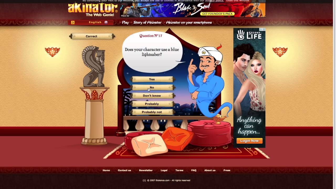 Akinator 2 - YouTube
