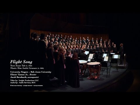 Flight Song by Arnesen: Bob Jones University Singers 2015-16
