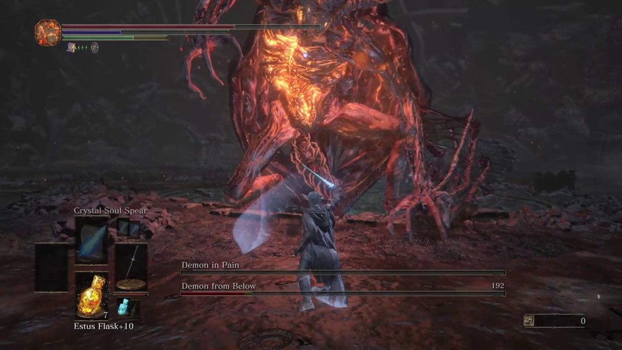 Dark Souls III - Demon in Pain & Demon from below|Demon Prince (SOLO ...