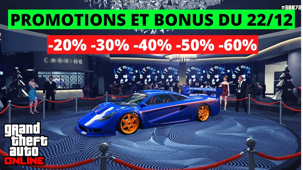 PROMOTIONS ET BONUS DE LA SEMAINE SUR GTA 5 ONLINE - YouTube