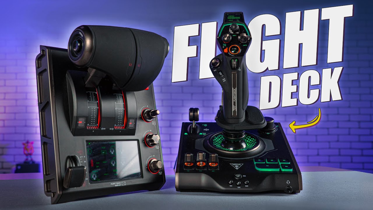 Nejpokročilejší HOTAS na trhu? Turtle Beach VelocityOne Flightdeck ...