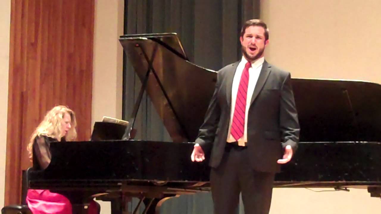 Patrick Hagen sings To Joy by Finzi - YouTube