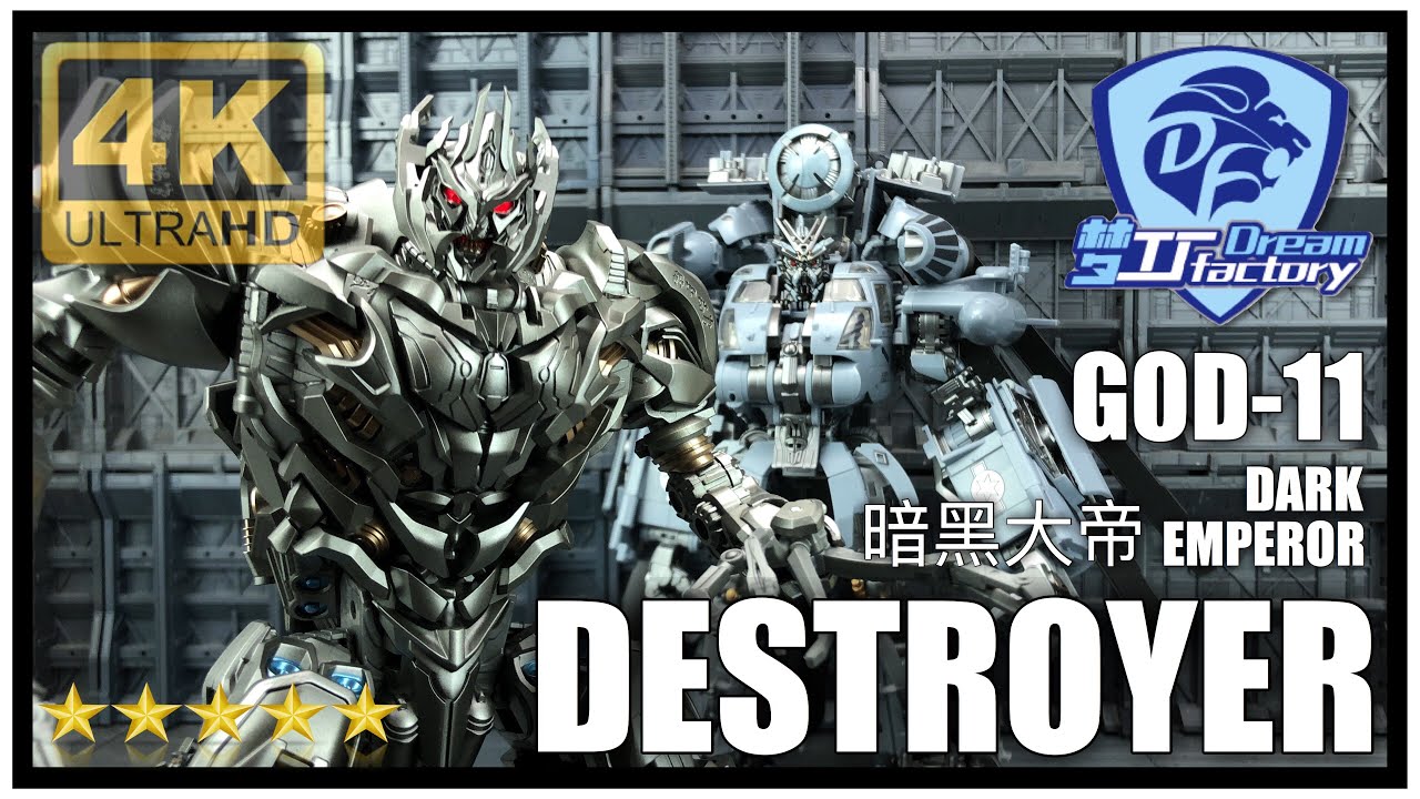 TF Dream Factory GOD-11 暗黑大帝 DESTROYER Oversized Transformers Studio ...