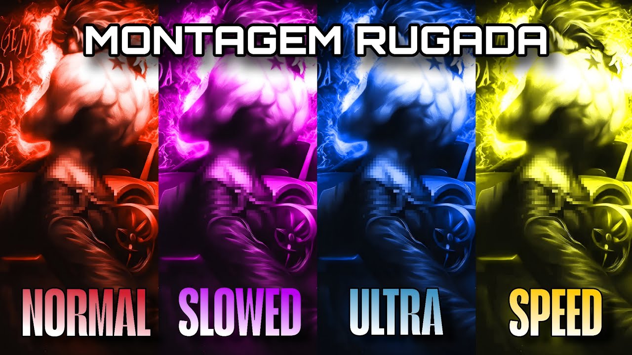 Montagem Rugada (Mixed Version) 🔥⚡🐌 | Speed Up + Slowed Brazilian Funk ...