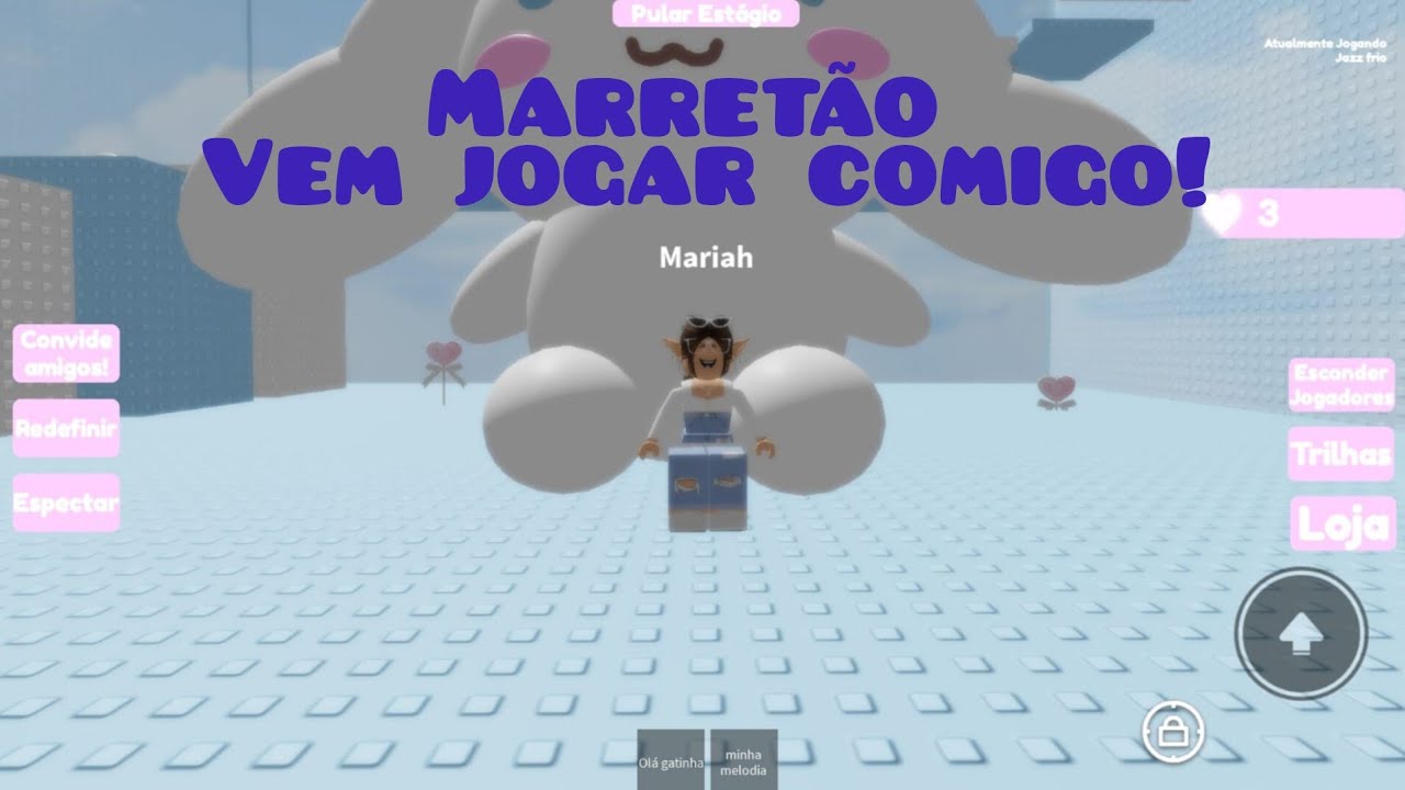 Jogando roblox com meu fone ️ESTOURADO ️ #roblox #marretão #estourado ...