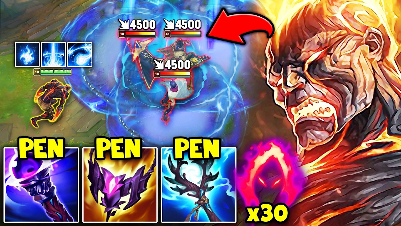 Brand but this build makes my Abilities Evolve... (100% MAGIC PEN ...