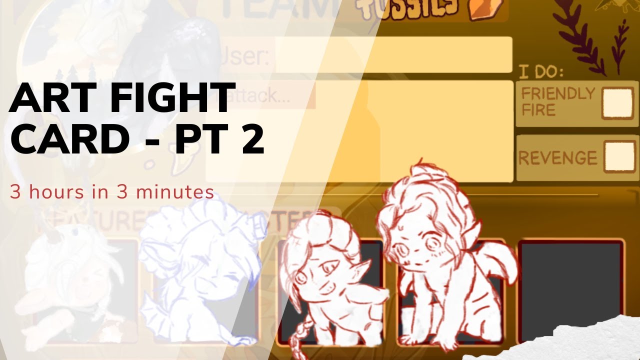 Art Fight Card Rendering - Pt 2 - YouTube