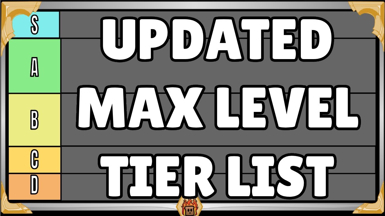 Updated Max Level Tier List | Path of Champions - YouTube