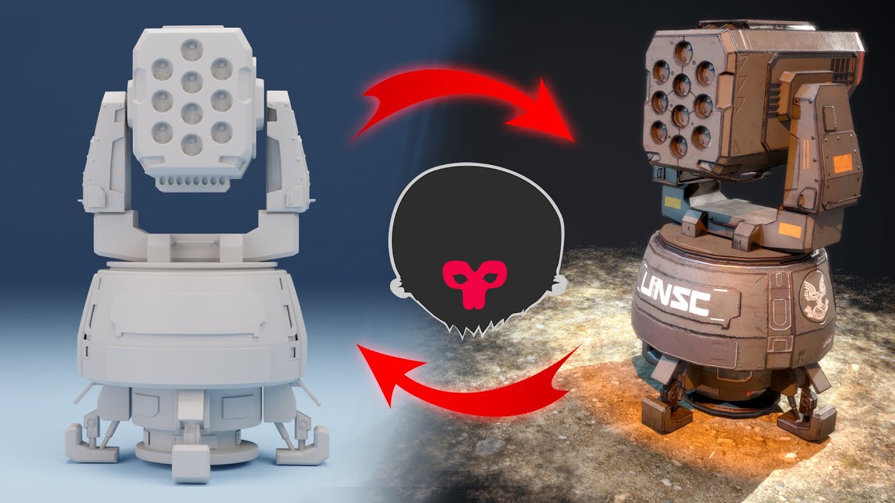 How to export texture from Substance for Marmoset Toolbag - YouTube