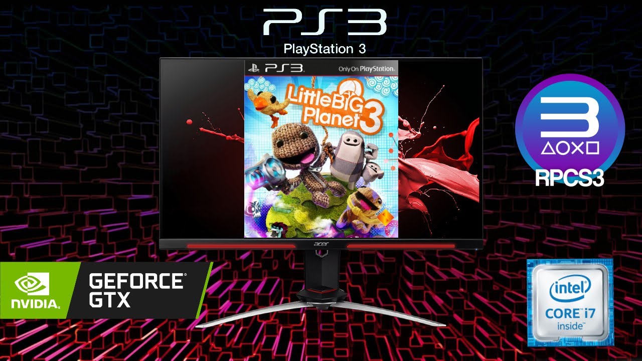 LittleBigPlanet 3 - PS3 Emulator - (Rpcs3) - Gameplay #1 - YouTube