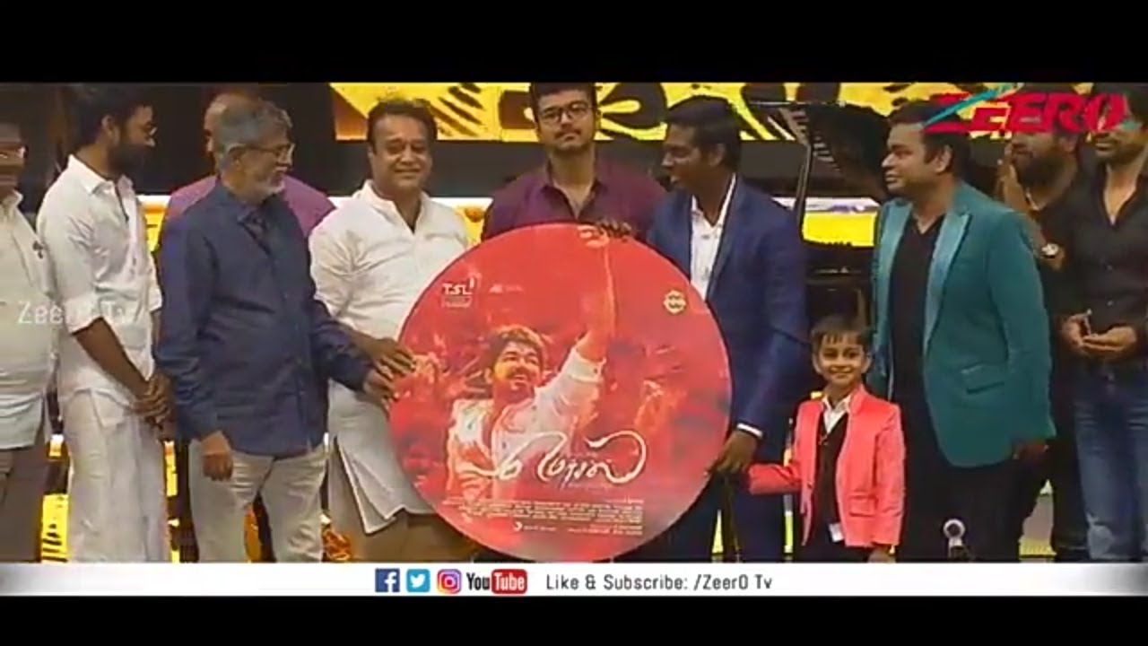 Vijay speech at Mersal Audio Launch. |Cinema Counter. - YouTube