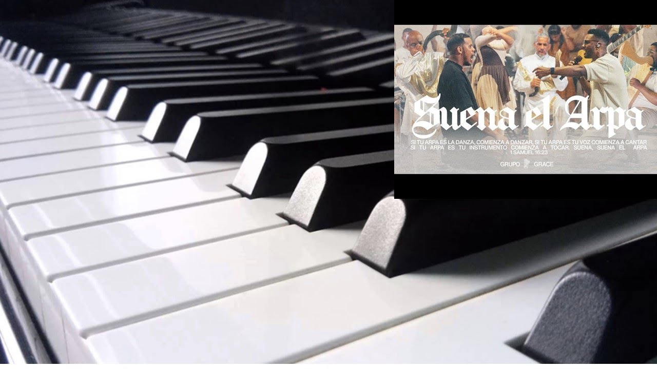 TUTORIAL PIANO Suena el arpa - Grupo Grace / Instrumental Piano +Acordes | Sound YADAH - YouTube