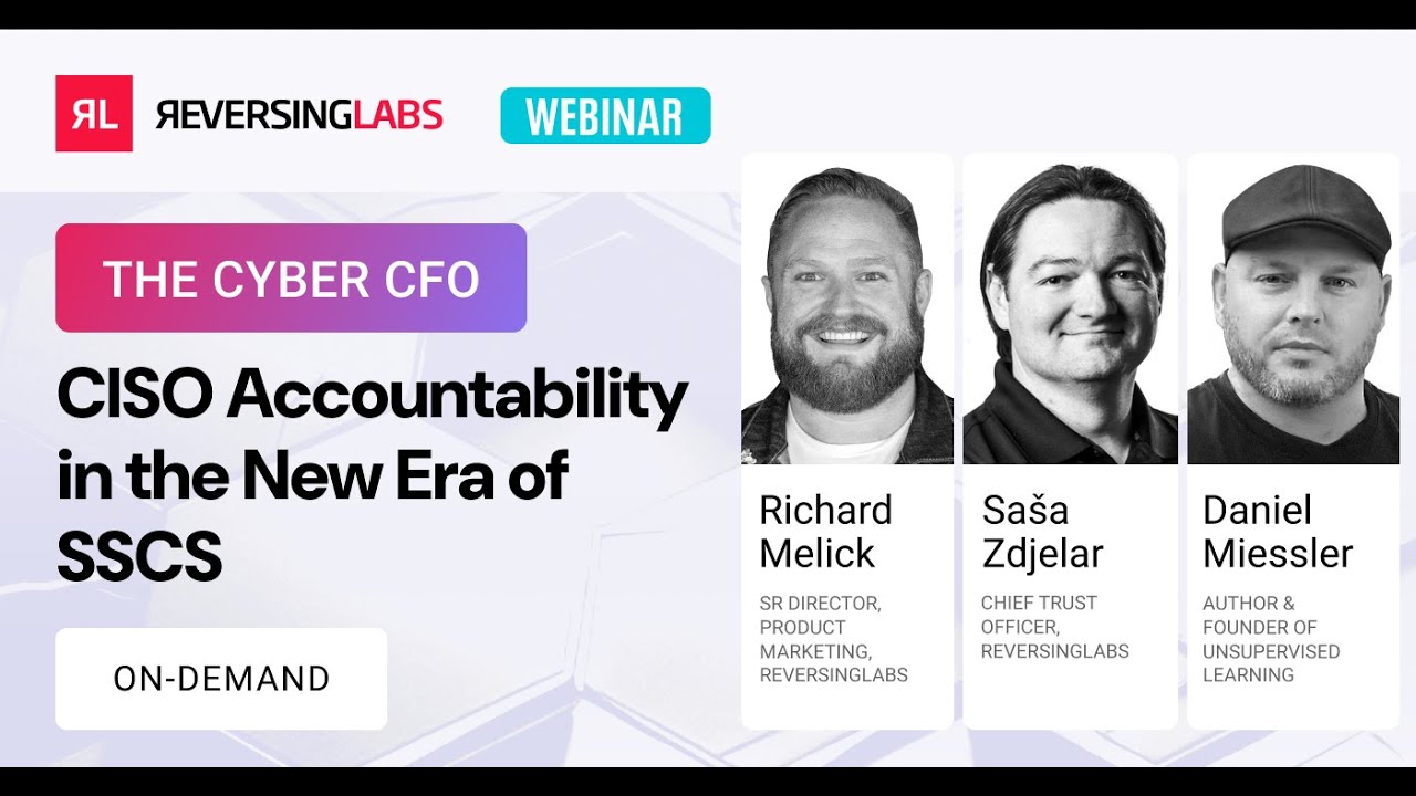 The Cyber CFO | CISO Accountability in the New Era of Software Supply ...