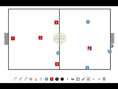 4v4 and 5v5 Goal Kicks - YouTube