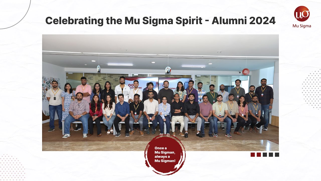 Celebrating the Mu Sigma Spirit | Alumni Meet - YouTube