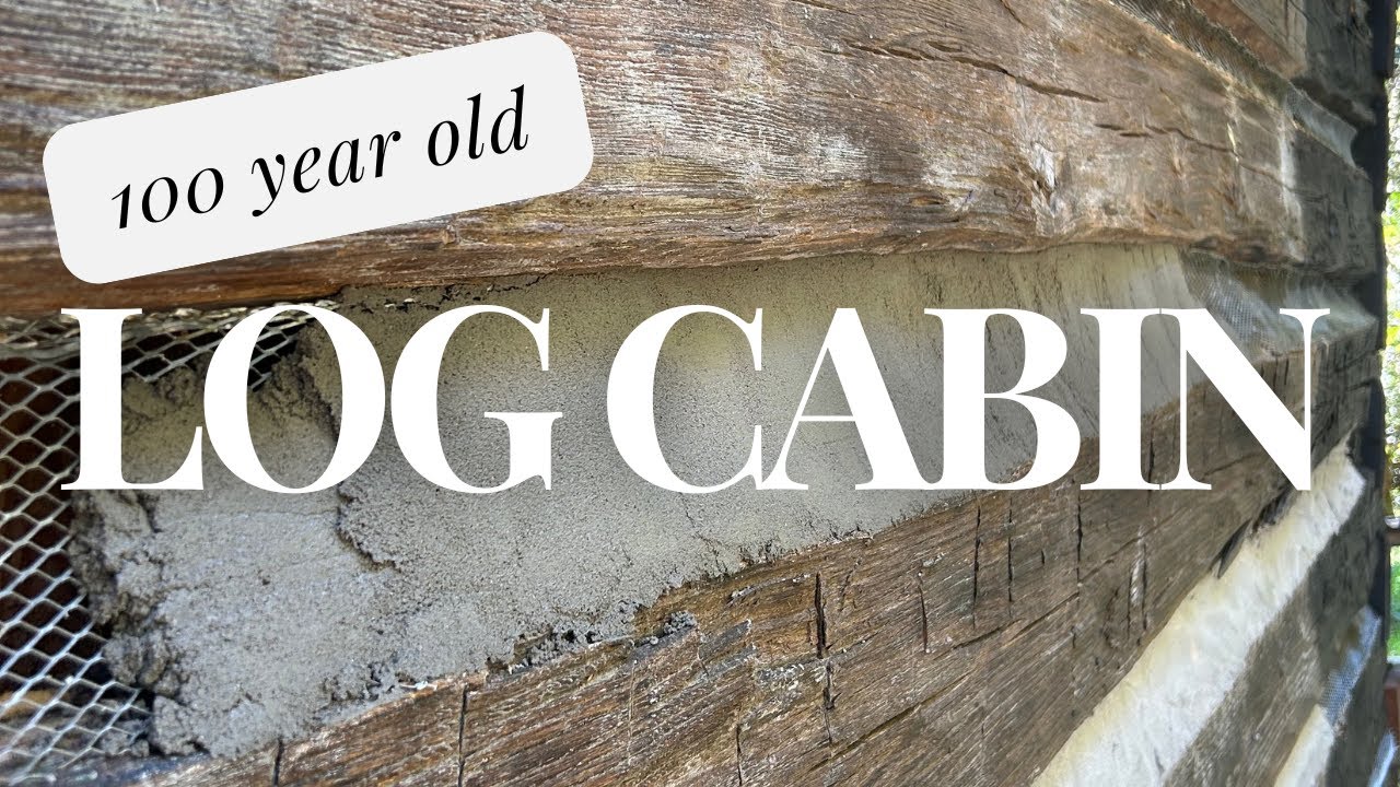 100 year old cabin restoration! (Hopper Farm part 5) - YouTube