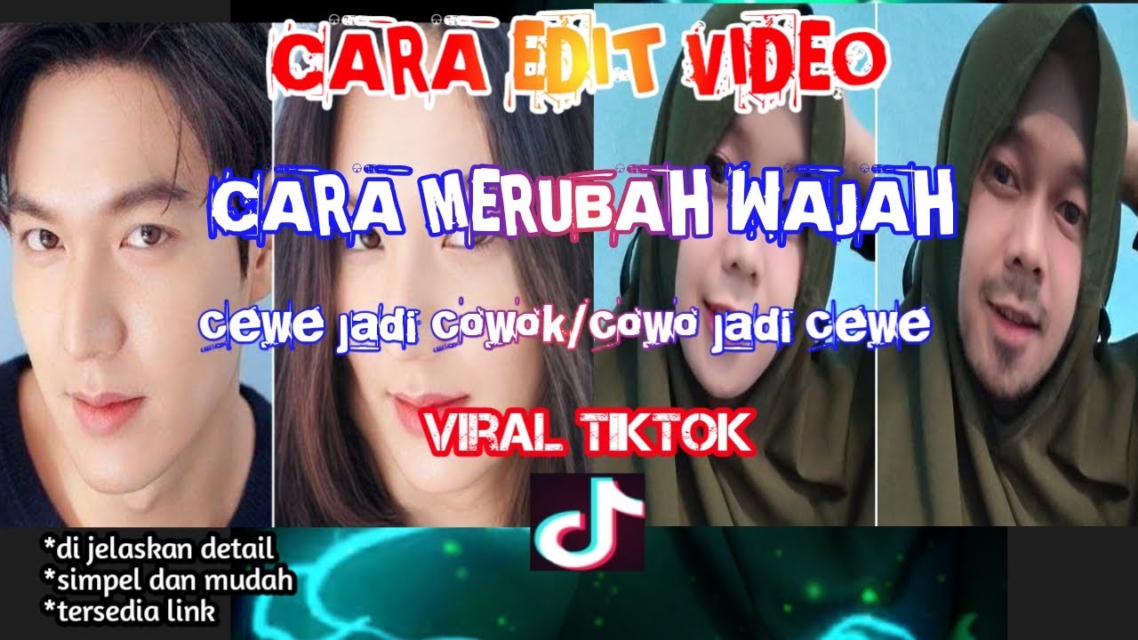 CARA EDIT FILTER COWO JADI CEWE YANG LAGI TREND - YouTube