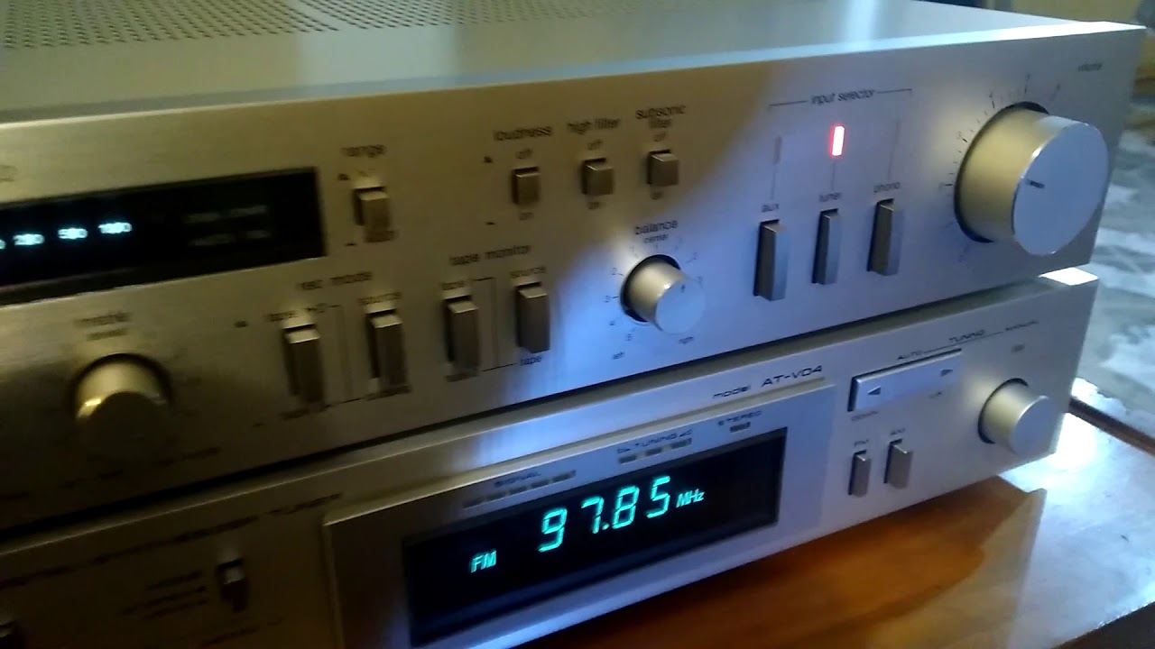 Funcionamiento Technics SU-Z22 - YouTube