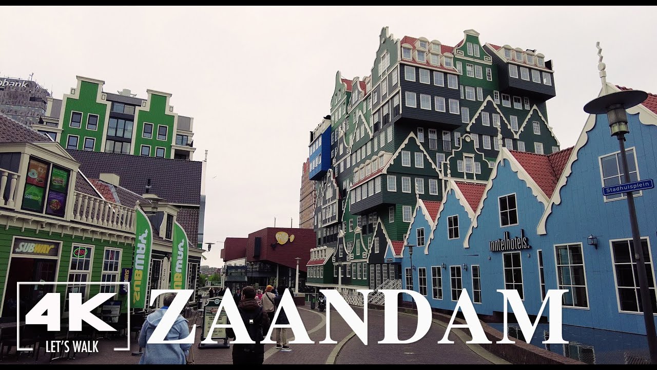 ZAANDAM, North Holland Legoland | 4K Netherlands Walking Tour2022 ...