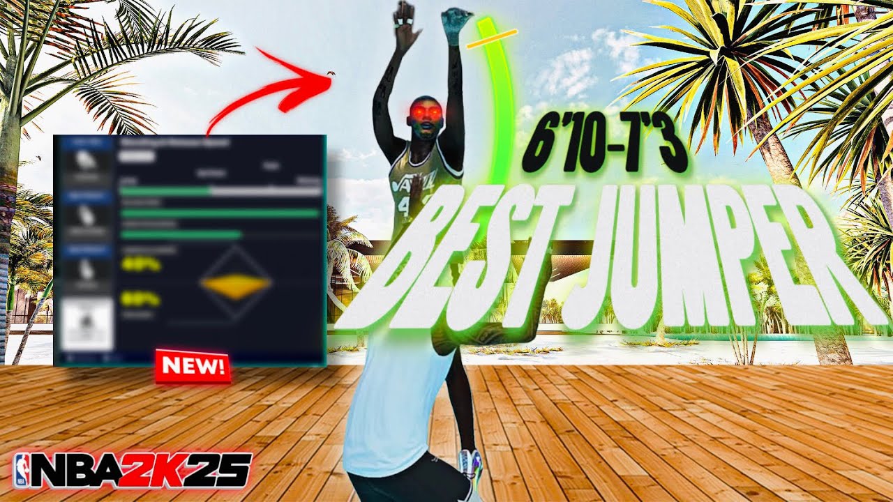 THE FASTEST AUTOMATIC GREEN JUMPSHOT FOR 6’10-7’3 ON NBA 2k25 - YouTube